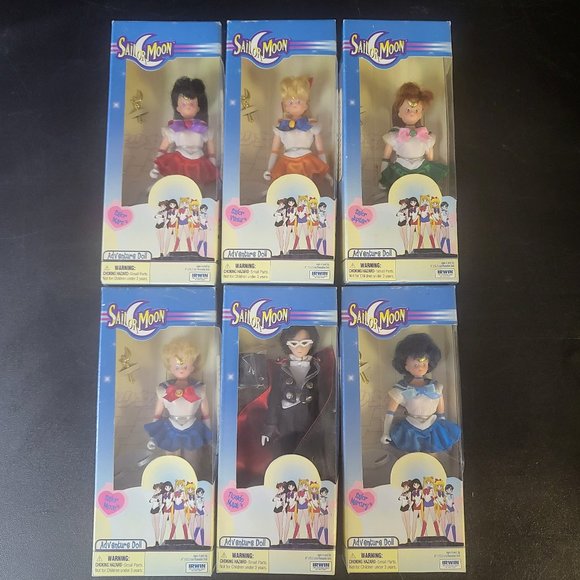 Irwin | Toys | Lot Of 6 Sailor Moon 6 Irwin Dolls Sailor Moon 4 Sailor Scouts Wtuxedo Mask ...